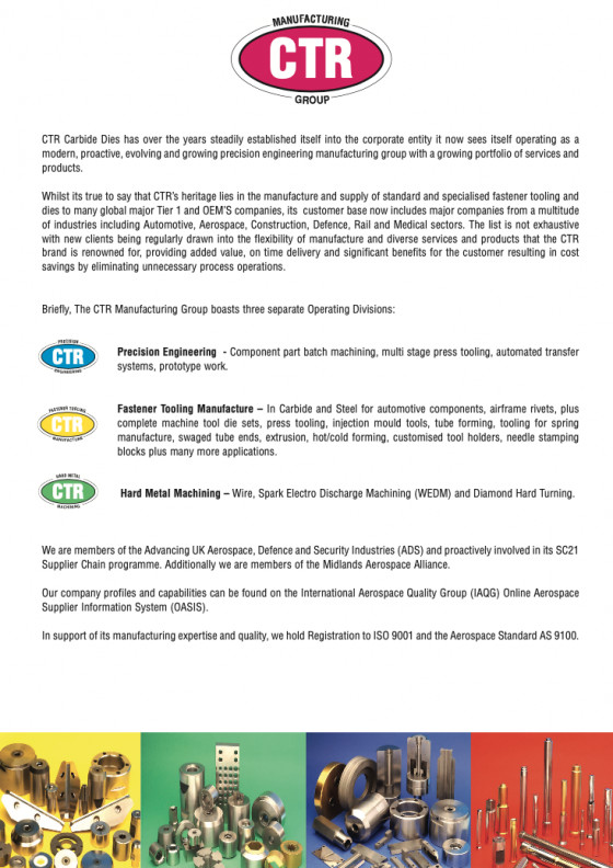 CTR Manufacturing Group